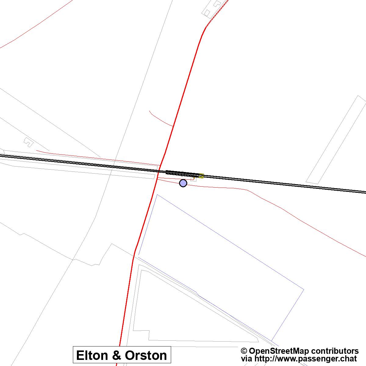 Where do people go from Elton and Orston (ELO) station